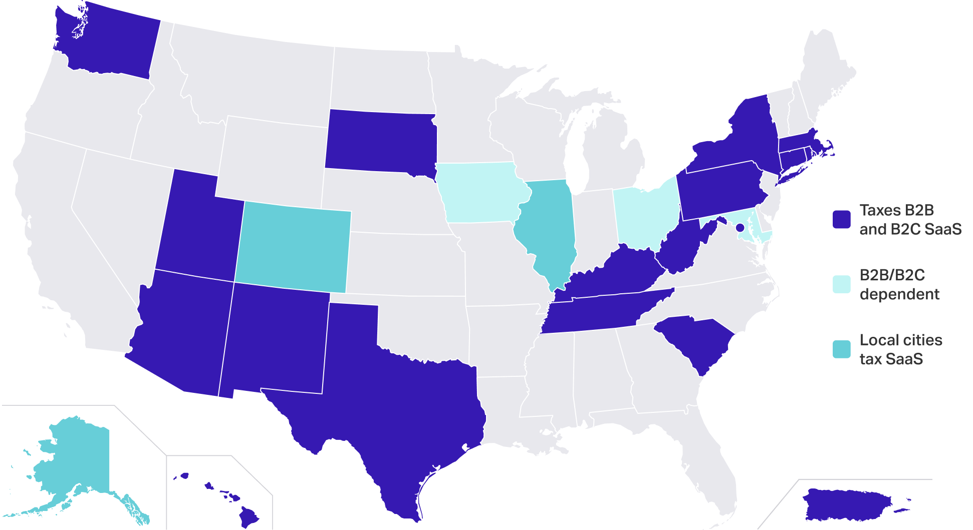 SaaS Sales Tax By State The SaaS Sales Tax Index SaaS Sales Tax By State The SaaS Sales Tax Index